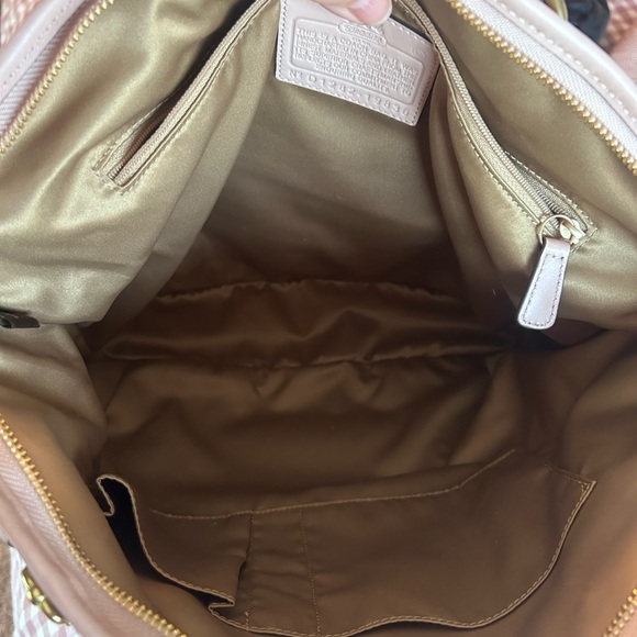 Coach | Bags | Coach Beige Shoulder Bag | Poshmark